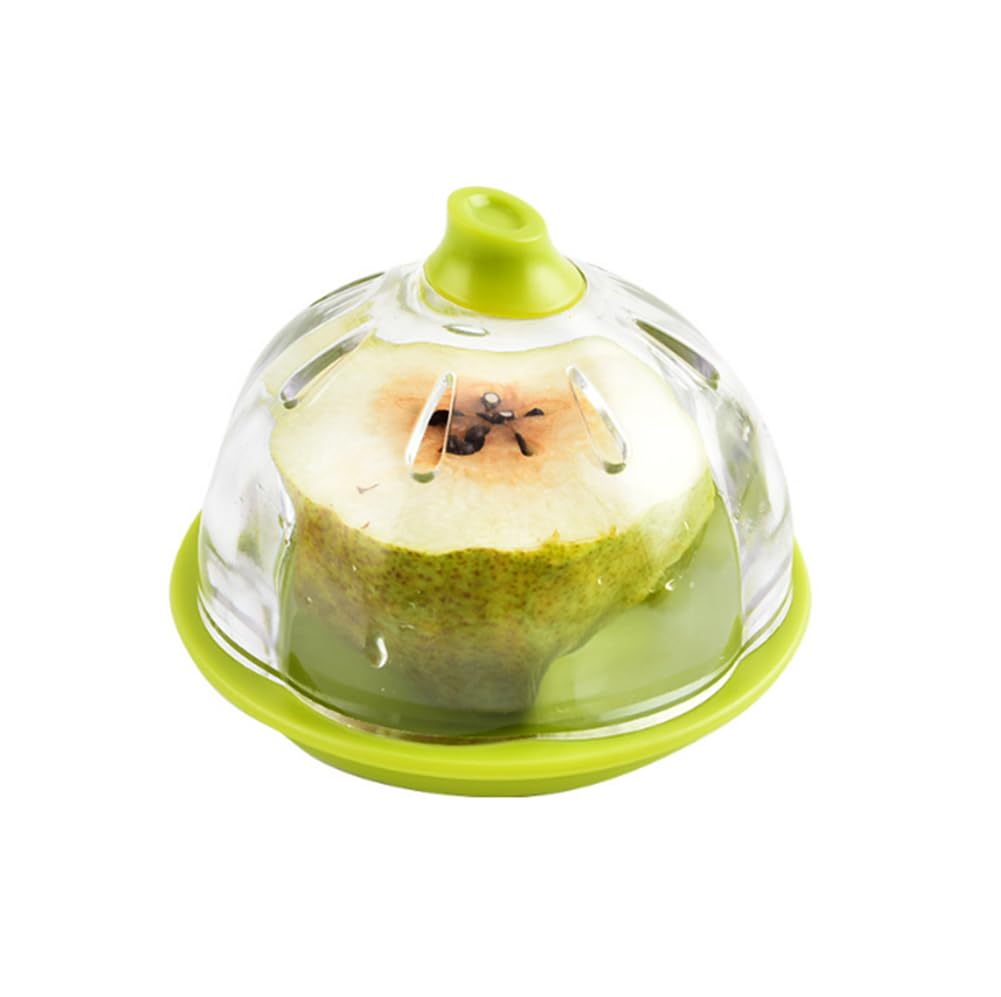 OYSRONG Set of 5, Creative New Fruit Fresh-keeping Box Food Grade Household Small Mini Plastic Vegetable Transparent Sealed Storage Box.
