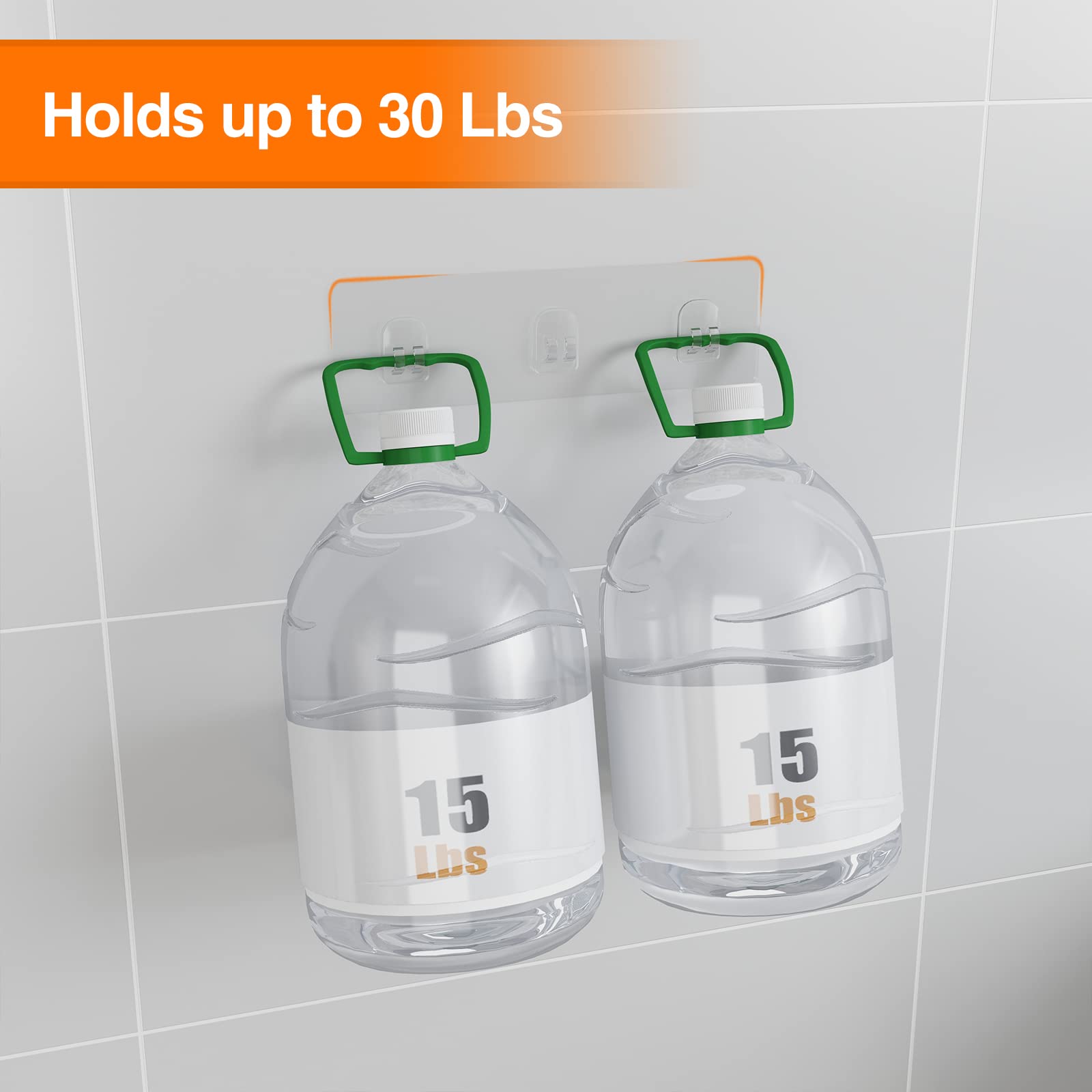 LEGUANG Shower Caddy, Adhesive Shower Organizer No Drilling, 4-Pack Shower Shelves, Rustproof Bathroom Shower Organizer for Inside Shower, Black