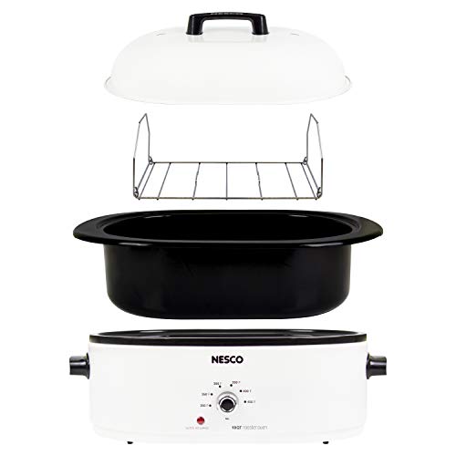 Nesco MWR18-14 Roaster Oven, 18 Quart, White