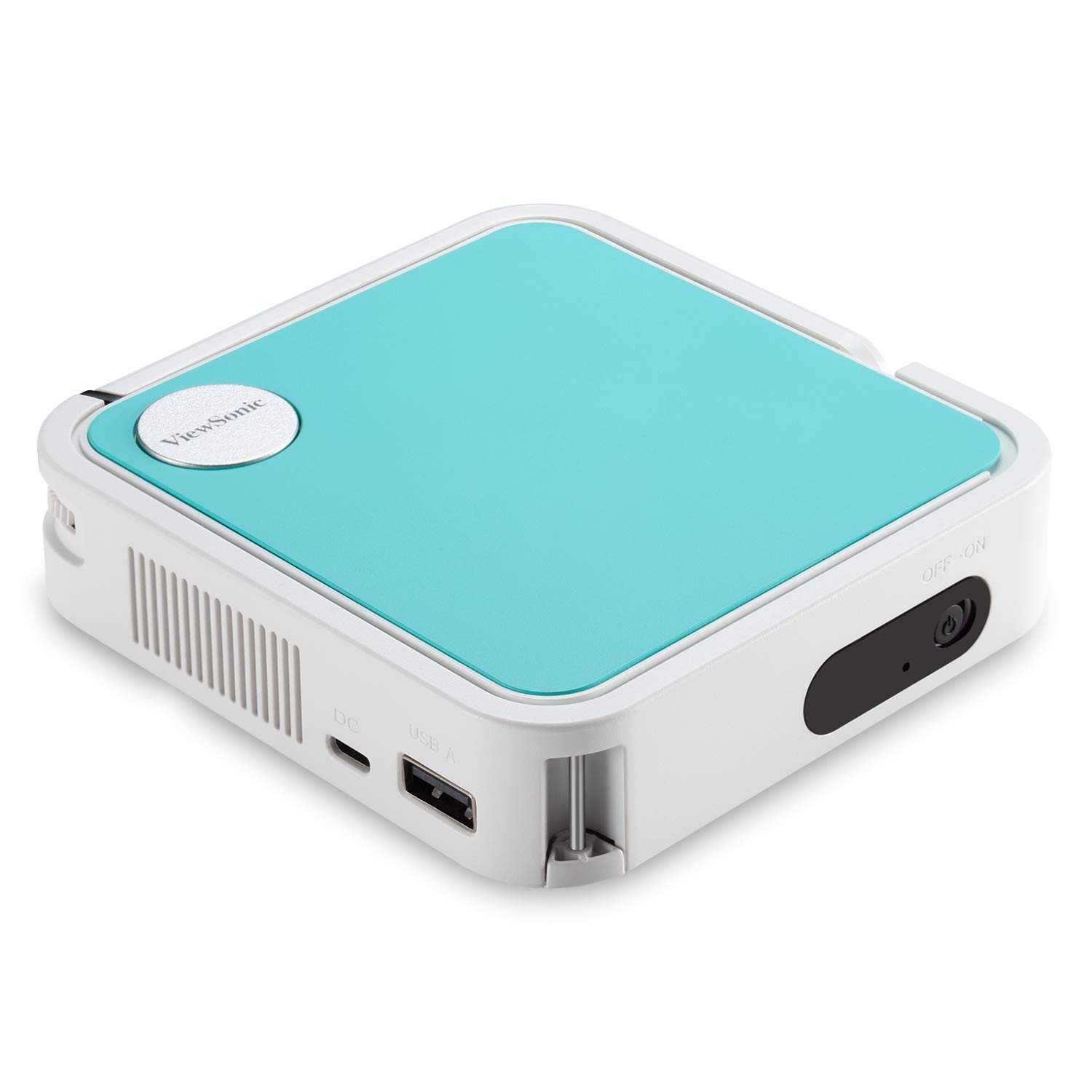 ViewSonic M1 Mini+ Ultra Portable LED Projector with Auto Keystone, Bluetooth JBL Speaker, HDMI, USB C, Stream Netflix with Dongle (M1MINIPLUS)