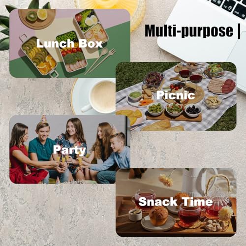 30PCS Double Compartment Condiment Containers with Lids, Portable Reusable Sauce Container Dressing Containers with Lids for Dip, Condiment, Sauce, Sampling and Travel Snacks