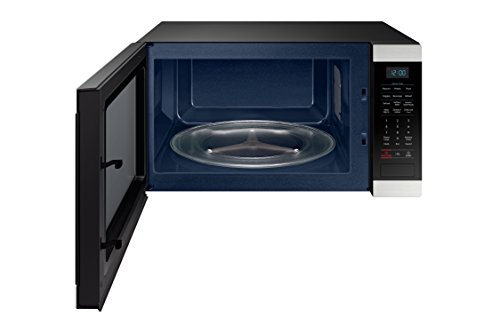 Samsung Electronics Samsung MS19M8000AS/AA Large Capacity Countertop Microwave Oven with Sensor and Ceramic Enamel Interior, Stainless Steel, 1.9 cubic feet