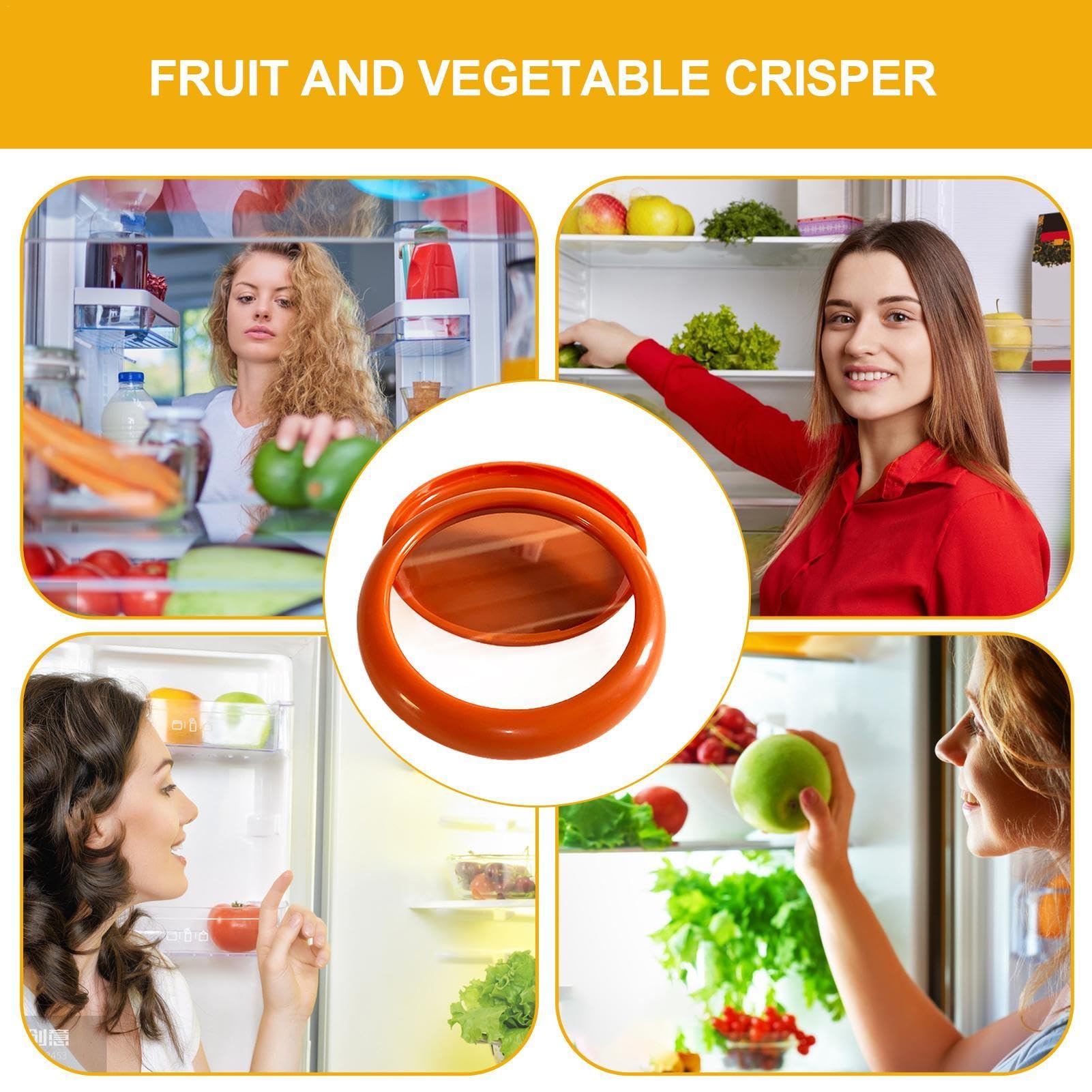 Fruit Vegetable Storage Box, Reusable Avocado Stretch Storage Containers, Onion Storage and Avocado Saver Fresh Stretch Pod Tomato Saver Fruit and Vegetable Storage Containers for Apples, Garlic