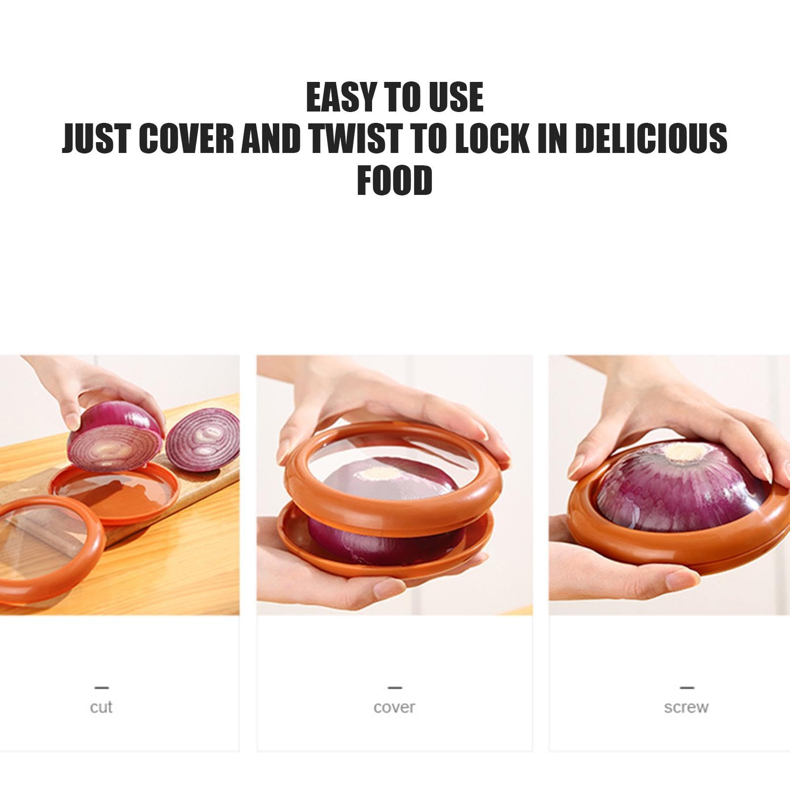 Fruit Vegetable Storage Box, Reusable Avocado Stretch Storage Containers, Onion Storage and Avocado Saver Fresh Stretch Pod Tomato Saver Fruit and Vegetable Storage Containers for Apples, Garlic