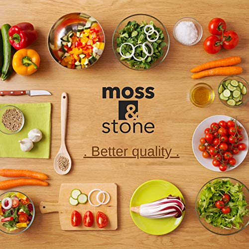 Moss & Stone 3 Cup Mini Food Processor, Strong Vegetable Chopper for Dicing, Chopping, Mincing, & Puree 350 Watts Mini Chopper With 2 Speeds, Perfect Baby Food Processor (Black)