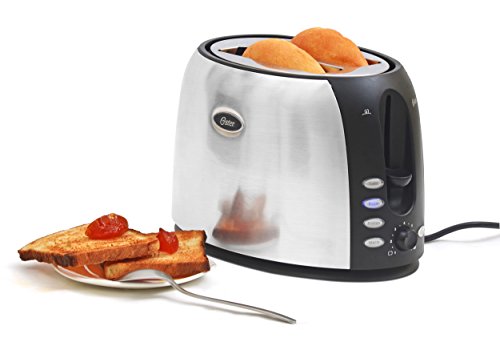 Oster 2 Slice Toaster, Brushed Stainless Steel (TSSTJC5BBK)