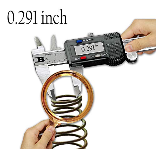 Replacement Spring for Pruning Shears, Precision, Trimming Scissors Spring Part for Heavy Duty Bypass Pruner, Pack Contains 2 Springs (2 inch)