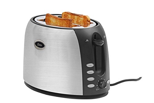 Oster 2 Slice Toaster, Brushed Stainless Steel (TSSTJC5BBK)