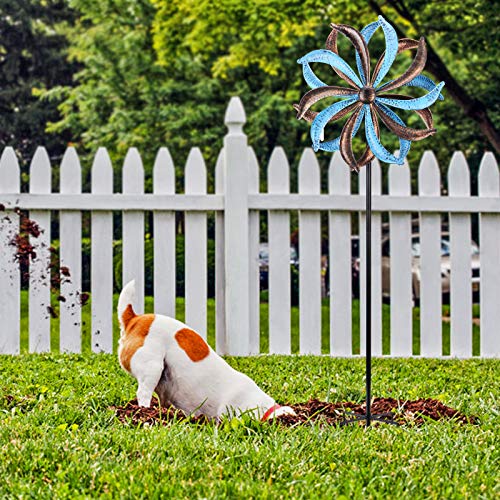Wind Spinner, Premium Kinetic Wind Sculpture Metal Windmill for Outdoor Yard Patio Lawn & Garden