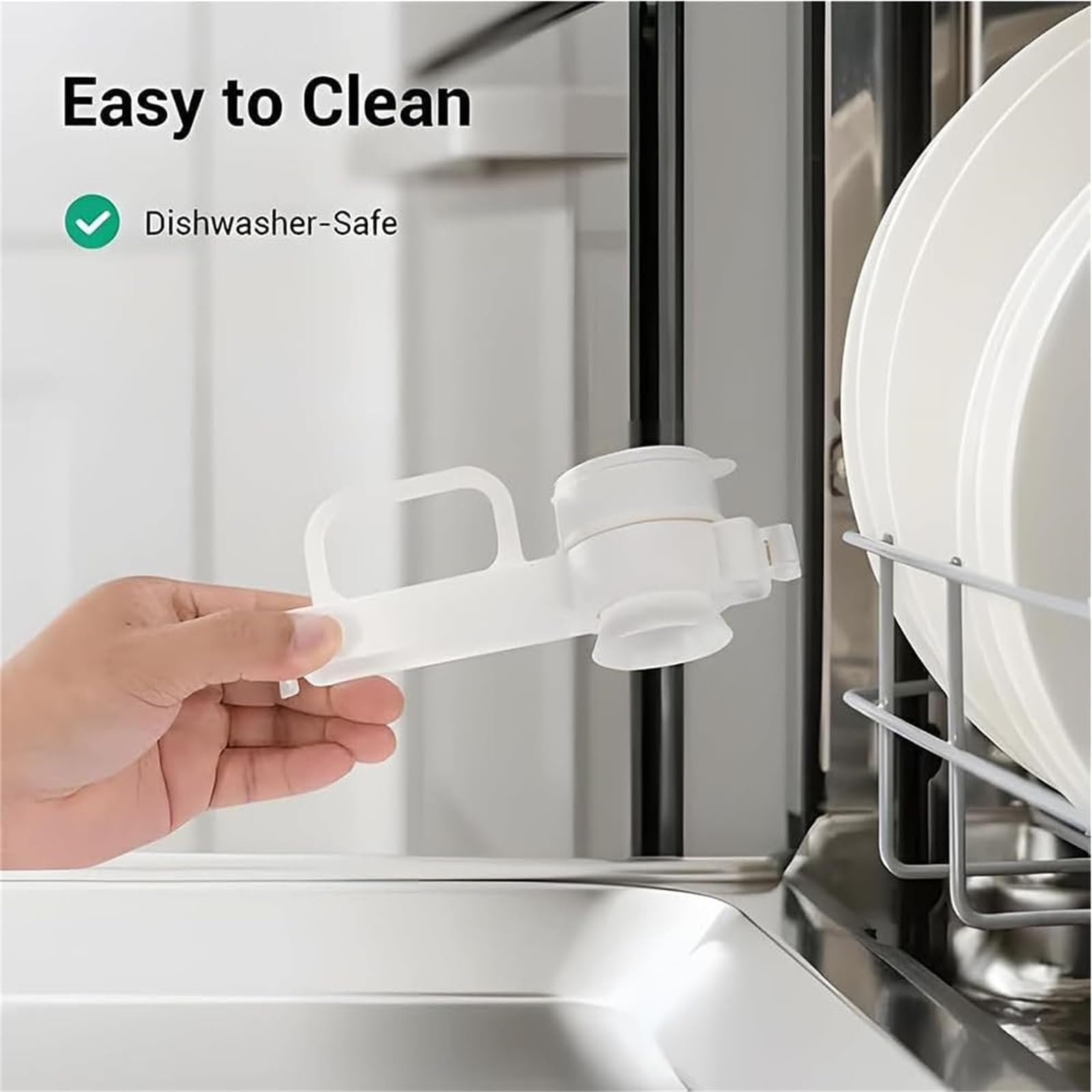 Grolomo Food Bag Sealing Clip With Pour Spout, Seal And Pour Bag Clip For Cereal, Snacks, And More (2pcs)