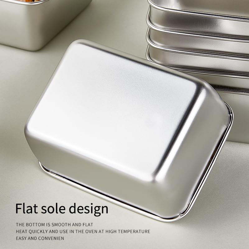 GIUOIDUO 10PC-LStainless Steel fresh- keeping container with cover refrigerator refrigerating container packing box garnish box outdoor picnic boxFood Storage