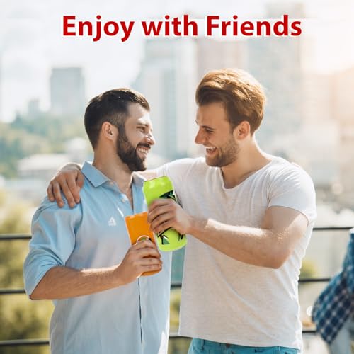 The Ultimate Silicone Can Cover Set: 6-Pack Koozies for Cans β Skinny Can Koozie, Normal & Tall Can Koozie