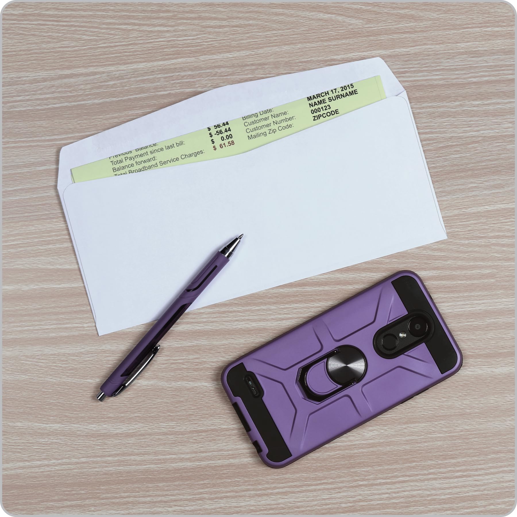 Quality Park #10 Envelopes, 4-1/8 x 9-1/2 Inches, 24 lb White, Gummed, 500 per Box (QUA90020)