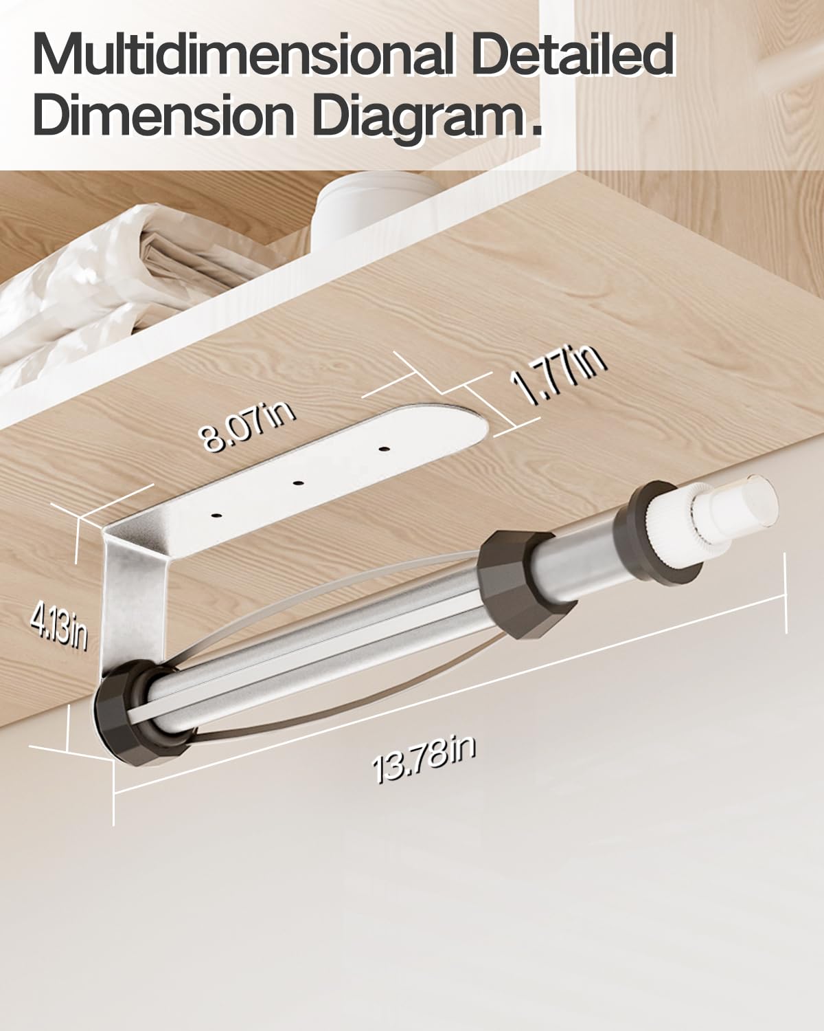 Magnetic Paper Towel Holder,Paper Towel Holder with Spray Bottle,Paper Towel Holder Under Cabinet with Strong Magnetic Backing and Self-Adhesive for Kitchen Refrigerator Grill RV