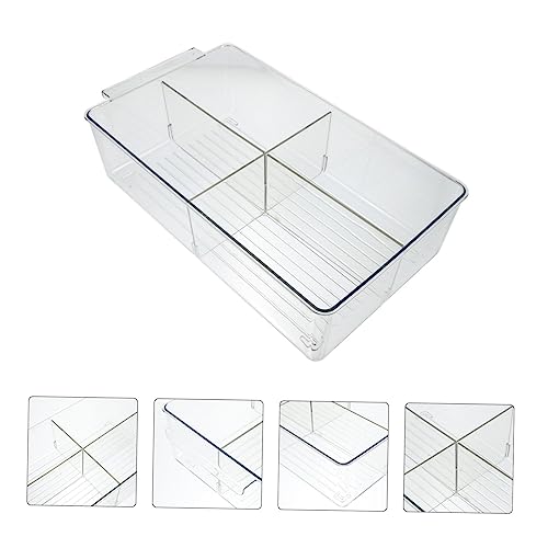 FELTECHELECTR Food Storage Containers Fridge Compartment Stacking Storage Box for Efficient and Neat Organization