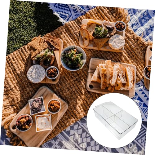 FELTECHELECTR Food Storage Containers Fridge Compartment Stacking Storage Box for Efficient and Neat Organization