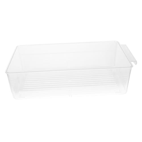 CIYODO Freezer Storage Organizer 5 Compartment Food Containers Lids for Refrigerator