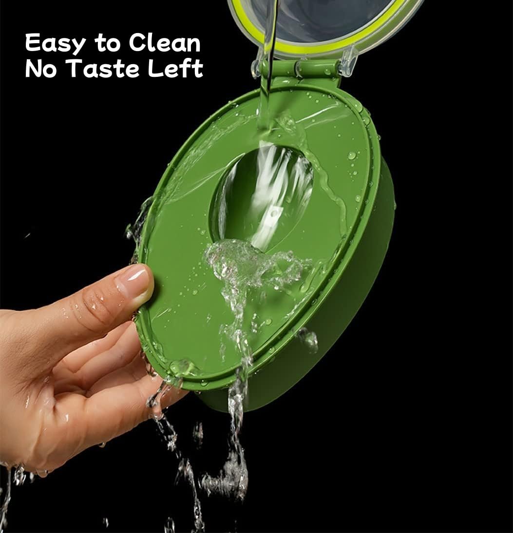 Nicerice Avocado Saver,Avocado Keeper,Avocado Saver for Fridge,Avocado Fresh Keeper,Portable and Reusable Avocado Storage, Avocado Crisper, Keep Your Avocados Fresh for Days (1)