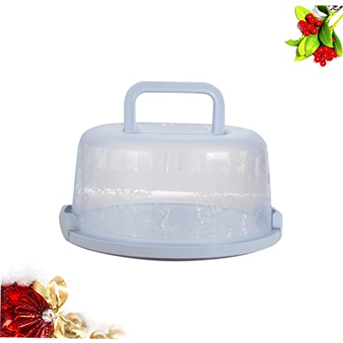 FELTECHELECTR Kitchen Cake Boxes with Lids Fridge Storage Organizer Food Storage Box with Handle