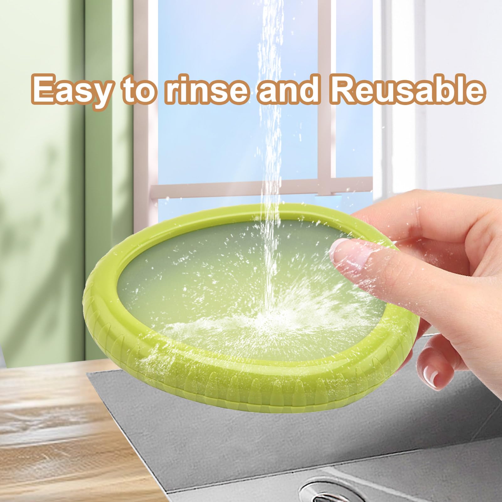 sthmil Silicone Fruit Storage Box,Fruit And Vegetable Anti-Oxidation Storage Box,Fruit and Vegetable Storage Containers with Silicone Lids for Fridge Keep Fresh(onion)