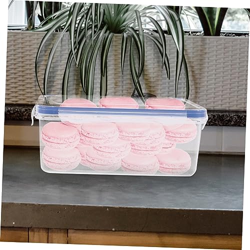 IMIKEYA 4-piece Pp Material Airtight Food Storage Containers with Lids for Sandwiches Snacks