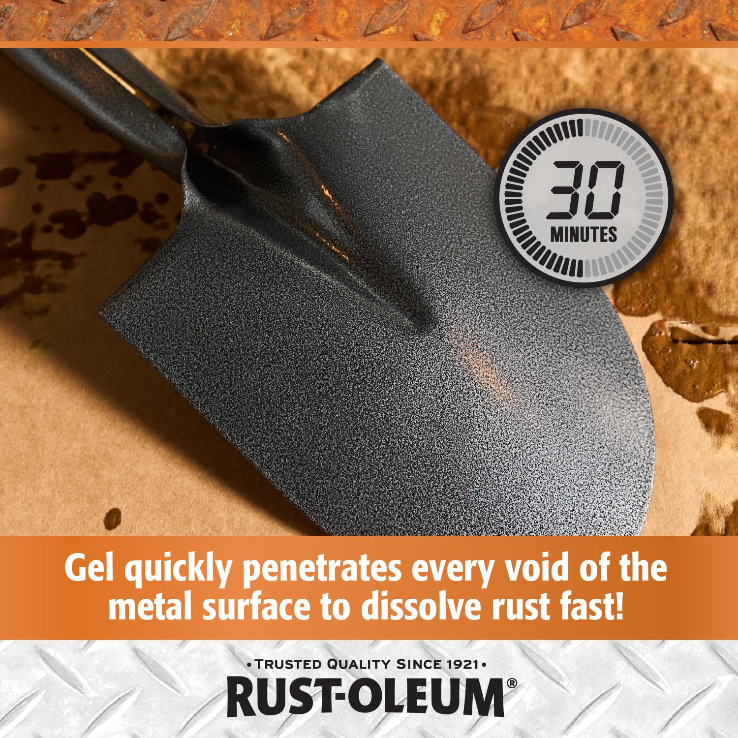 Rust-Oleum 300112 Rust Dissolver Gel, 32 oz
