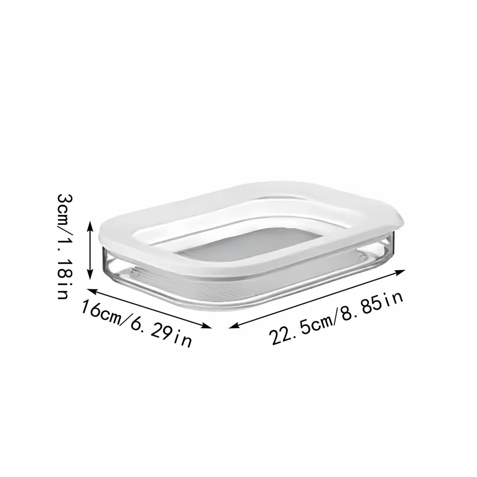 Deli Meat Cooler For Refrigerator Stackable Lunch Meat Plastic Organizer With Lid Food Refrigerator Storage Box Bacon And Cheese Organizer For Refrigerator (C)