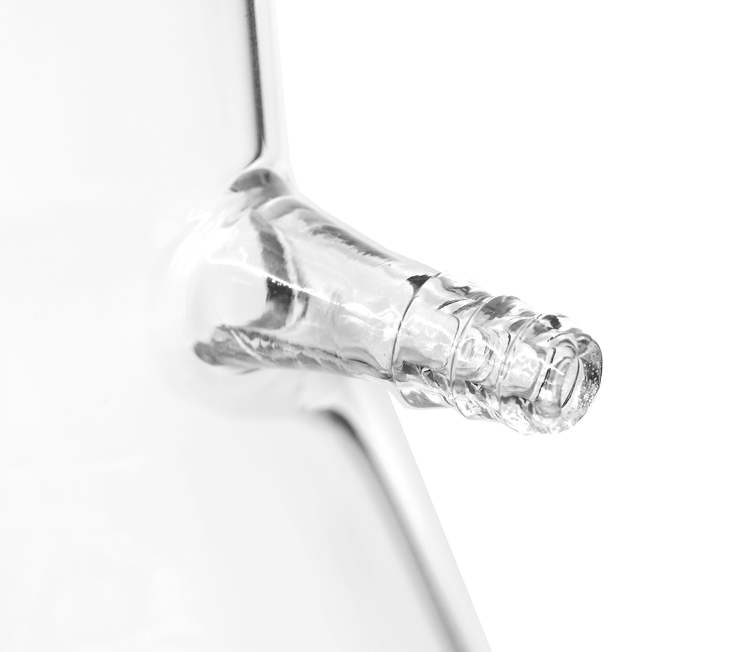 Filtering Flask, 5000ml - Borosilicate Glass - Heavy Walled - Conical Shape, with Integral Side Arm - White Graduations - Eisco Labs