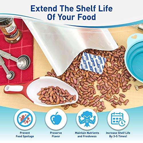 OxyFree Oxygen Absorbers for Mylar Bags or Vacuum Sealer Bag Food Storage (300cc - Qty 50)