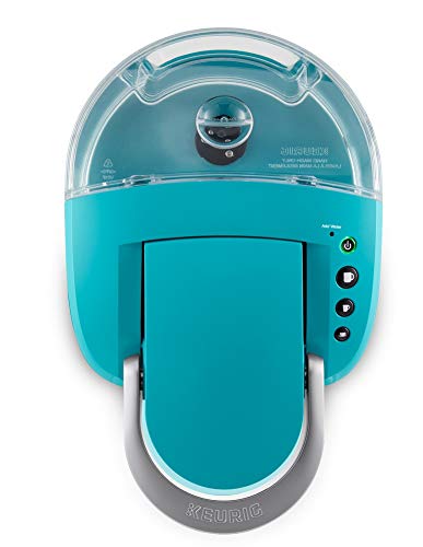 K-Compact Single-Serve K-Cup Pod Coffee Maker, 36 ounces, Turquoise