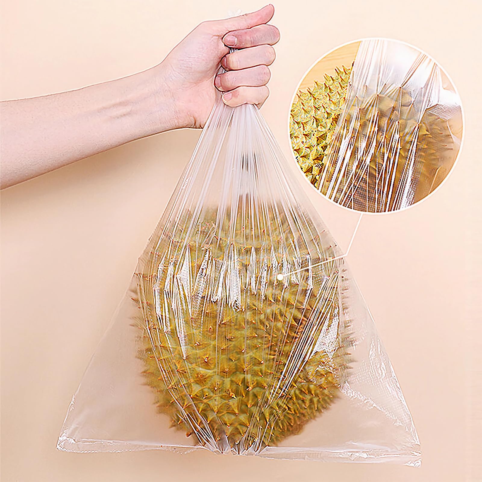CLASSY Large 16" x 20" 350 Bags/roll Plastic Food Storage Bags, Plastic Produce bags for Vegetable Fruits, Bread(1 Roll)