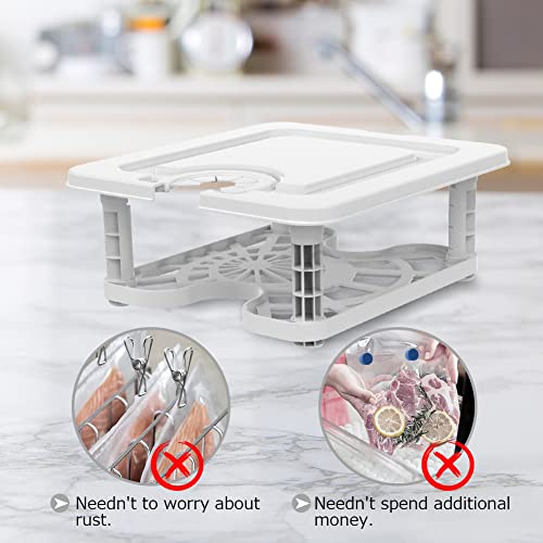 Sous Vide Container with Lid and Rack Sous Vide Containers Sous Vide Pot 12.6 Quart Slow Cooker Container Cooking Container Compatible with Most Sous Vide Cookers
