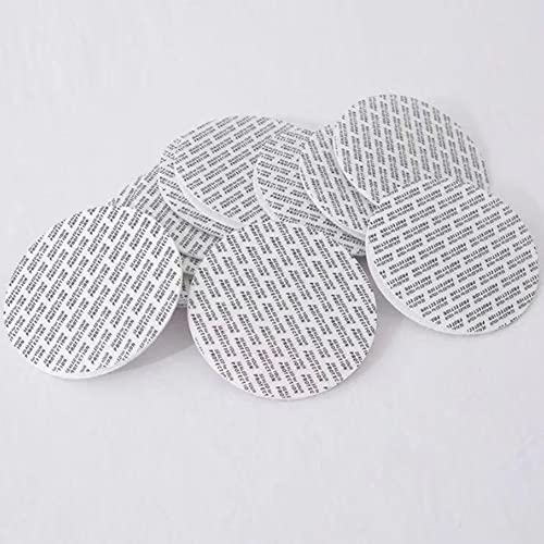 NANSHINE 38mm/ 1.5" Pressure Activated Seals Cap Liners Foam Sealing inserts for Glass & Plastic Jar Bottles Containers No Induction Sealer Needed 500pcs