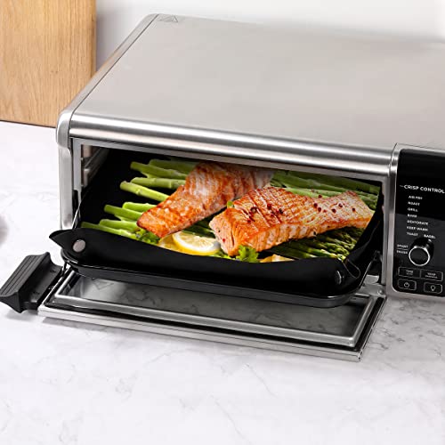 AIEVE Air Fryer Liners for Ninja Air Fryer, 4 Pack Non-stick Reusable Air Fryer Oven Liners Air Fryer Accessories Compatible with Ninja Toaster Oven Flip up Ninja Foodi SP101 SP201 SP301 Air Fry Oven