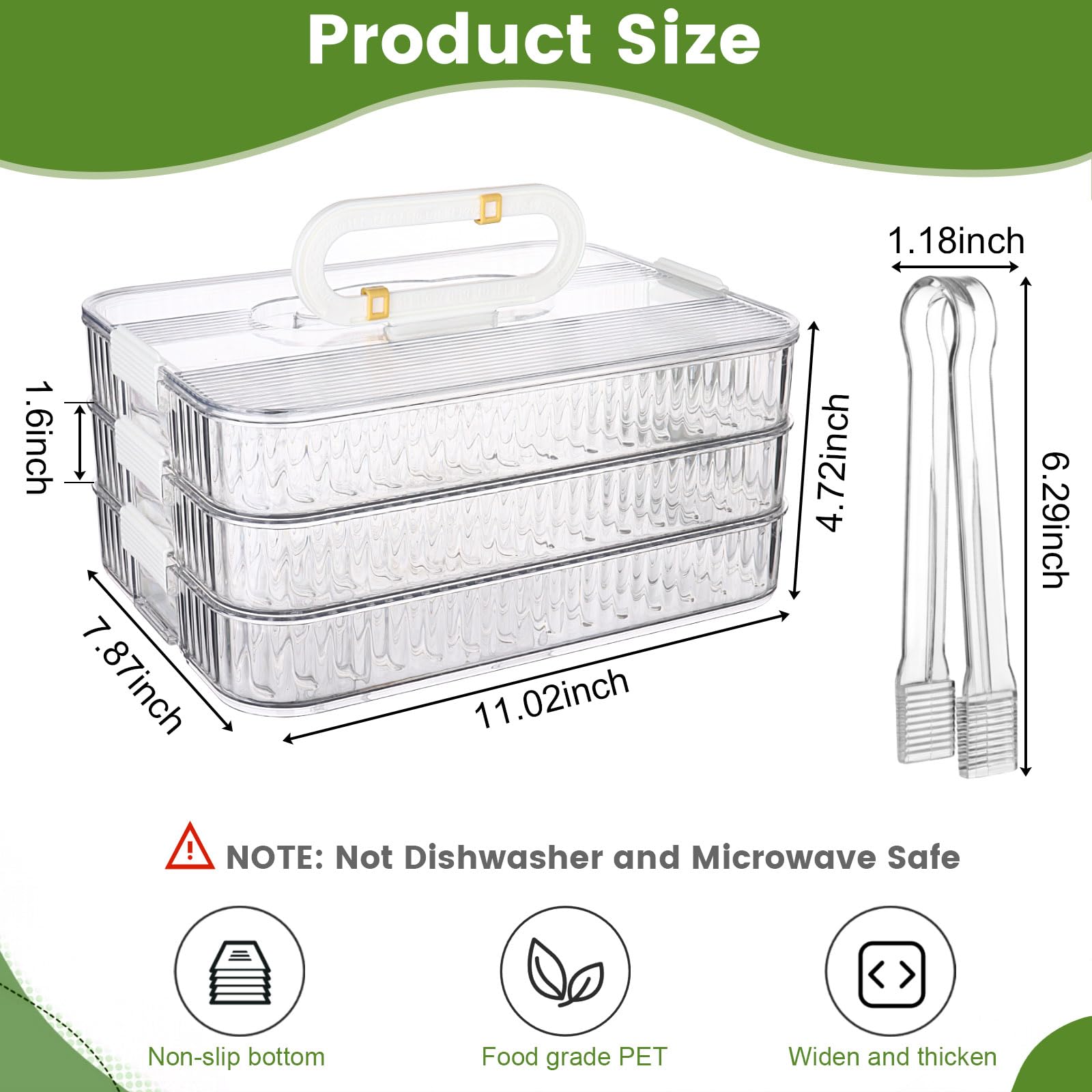 mwellewm Deli Meat Container for Fridge Cold Cut Storage Organizer for Refrigerator Lunch Meat Cheese Bacon Airtight Keeper with Lid Handle