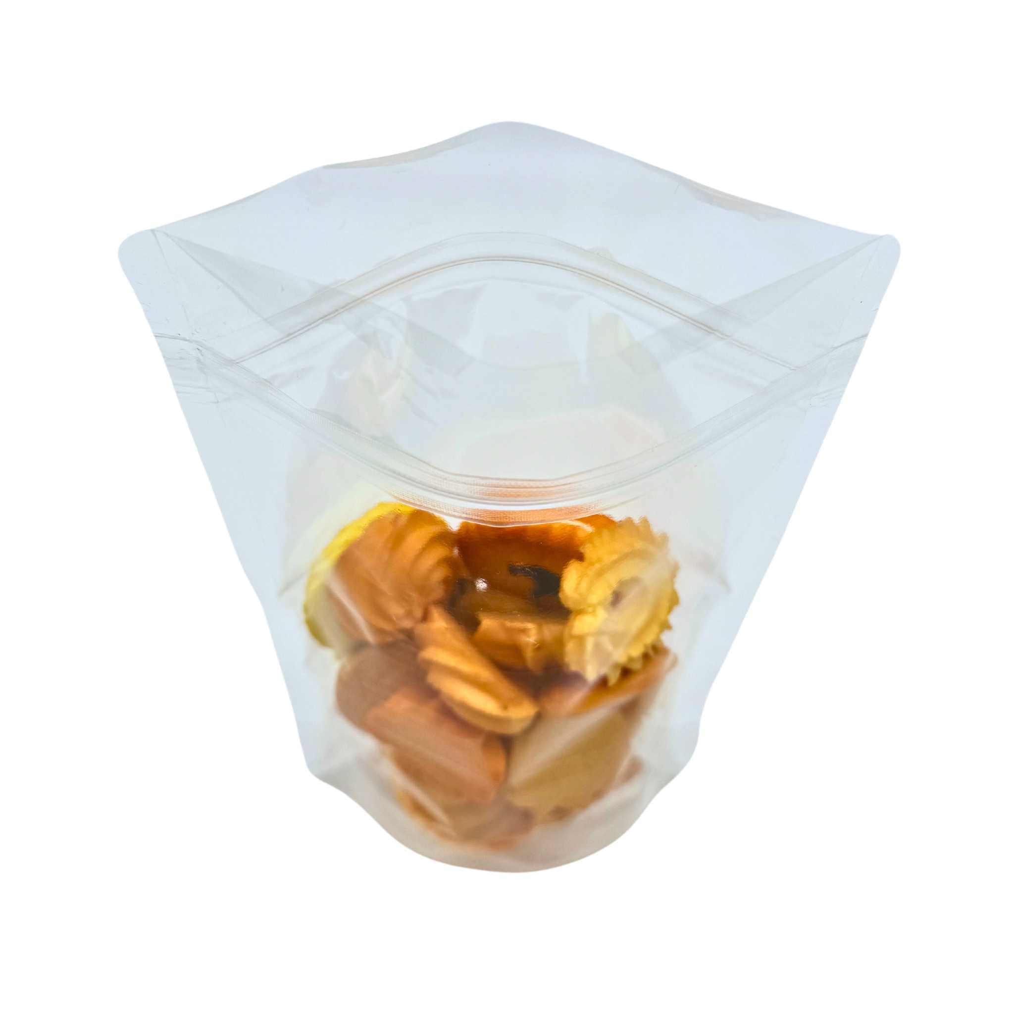 Green Harvest 9" x 14" x 4" Resealable Clear Zipper Stand Up Pouch Bag Gusset Bottom Food Storage Heat Seal Packaging - Large - 50 Count