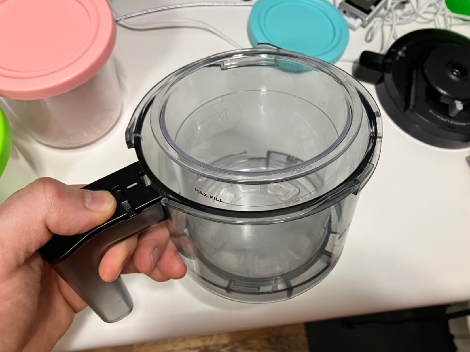 Pints for Ninja NC301 CREAMi Ice Cream Maker,for Ninja NC299AMZ NC300 & NC301 Creami Deluxe Pints 4 Pack 16oz Creamy Icecream Containers Cups Jars Tubs Canisters Set, Compatible with Ninja Ice Creami