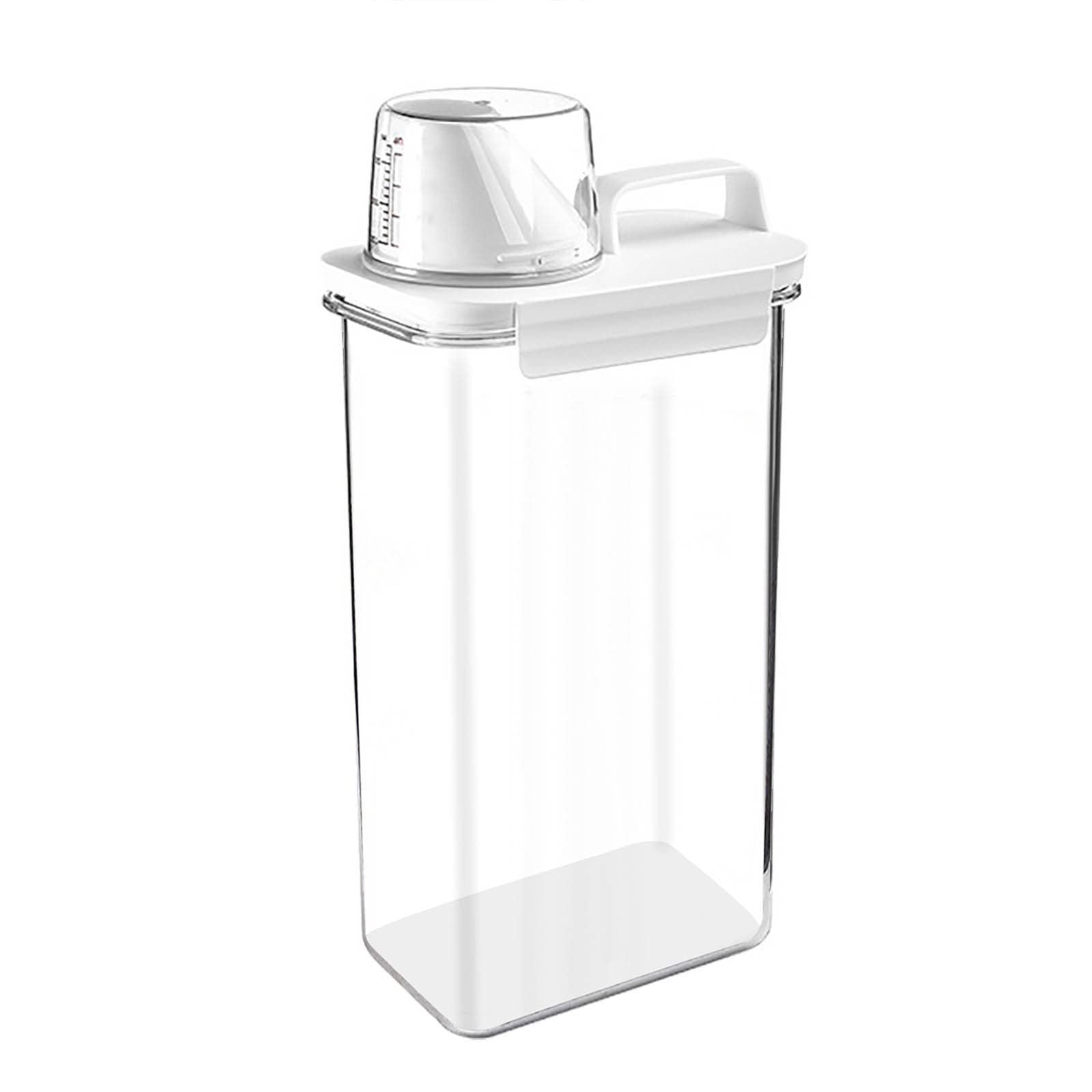 Byworldtasic Plastic Cereal Dispenser Storage Box Kitchen Food Grain Rice Container Nice Cat Food Storage Container Cereal Containers Storage Flour Container Bucket With Lid