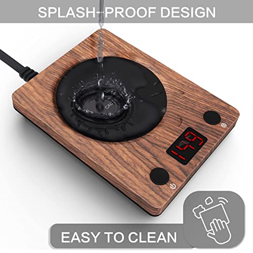SEALON Coffee Mug Warmer for Desk - Electric Milk Tea Cocoa Beverage Coffee Cup Warmer Plate for Office Home Use with Auto Shut Off…