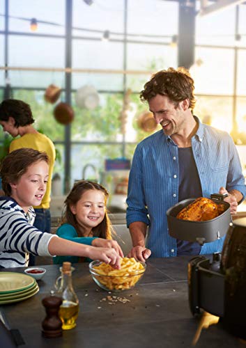 Philips Twin TurboStar Technology XXL Airfryer with Fat Reducer, Analog Interface