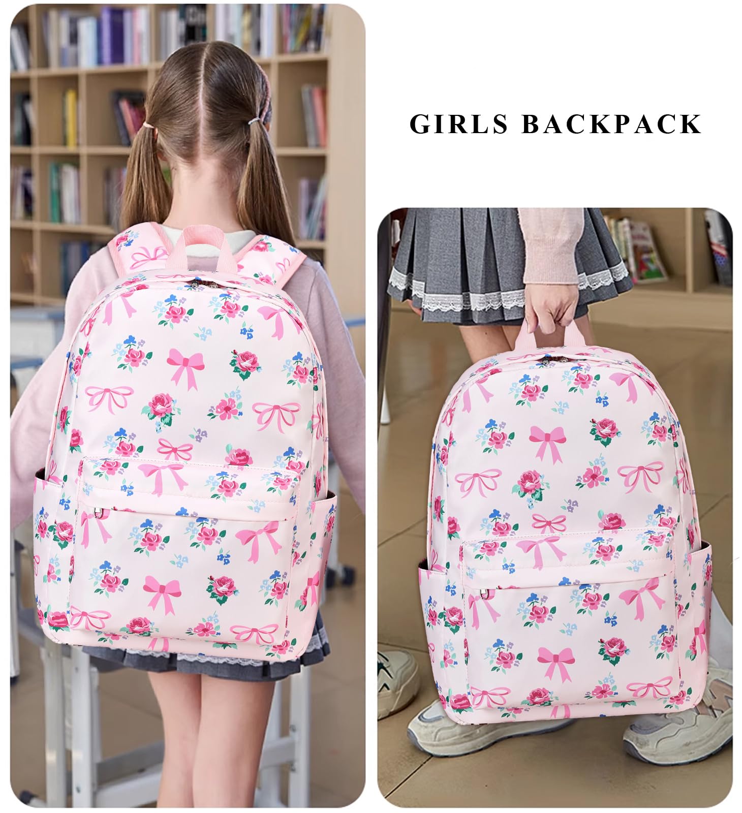 Kids Backpack Boys School Backpack with Lunch Bag Elementary Bookbag Back to School Travel Daypack