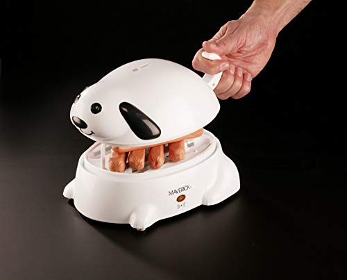 Maverick HC-01 Hero Electric Hot-Dog Steamer, White