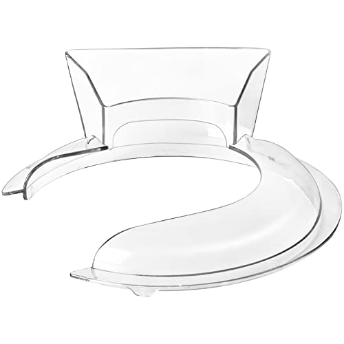 Kitchen Aid Pouring Shield KN1PS W10616906 Universal Pouring Chute and Prevent Splattering for 4.5 and 5 quart polished or brushed stainless steel Tilt-head stand mixer bowls Only