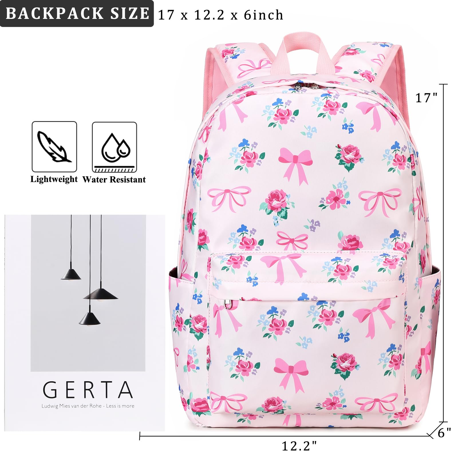 Kids Backpack Boys School Backpack with Lunch Bag Elementary Bookbag Back to School Travel Daypack