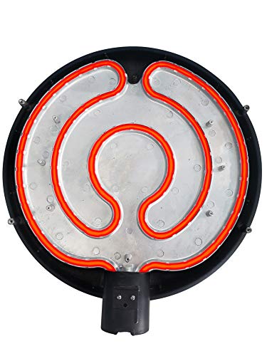 Addis Griddle (Mitad/Mogogo) –16 inch Digital Electric Griddle for Injera, Lefse, Pancake – Even Heat Distribution