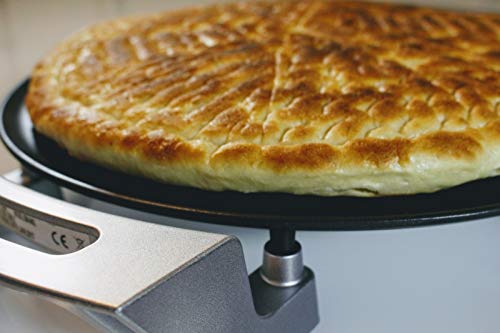 Addis Griddle (Mitad/Mogogo) –16 inch Digital Electric Griddle for Injera, Lefse, Pancake – Even Heat Distribution