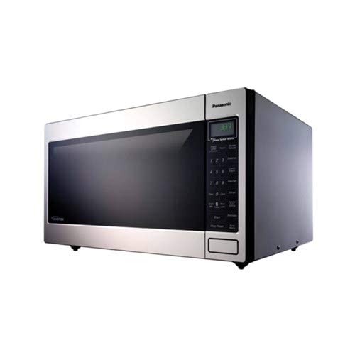Panasonic NN-T945SF Luxury Full Size 2.2 cu ft 6 Digit Expanded Display Panel Countertop Microwave Oven with Inverter Technology (Renewed)