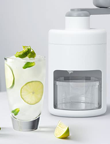 Ice Shaver Portable Ice Crusher with Free Ice Cube Trays