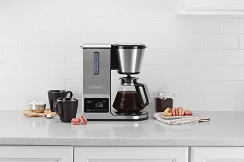 Cuisinart CPO-800P1 PurePrecision 8 Cup Pour-Over Coffee Brewer, Silver