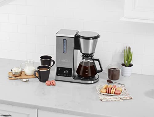 Cuisinart CPO-800P1 PurePrecision 8 Cup Pour-Over Coffee Brewer, Silver
